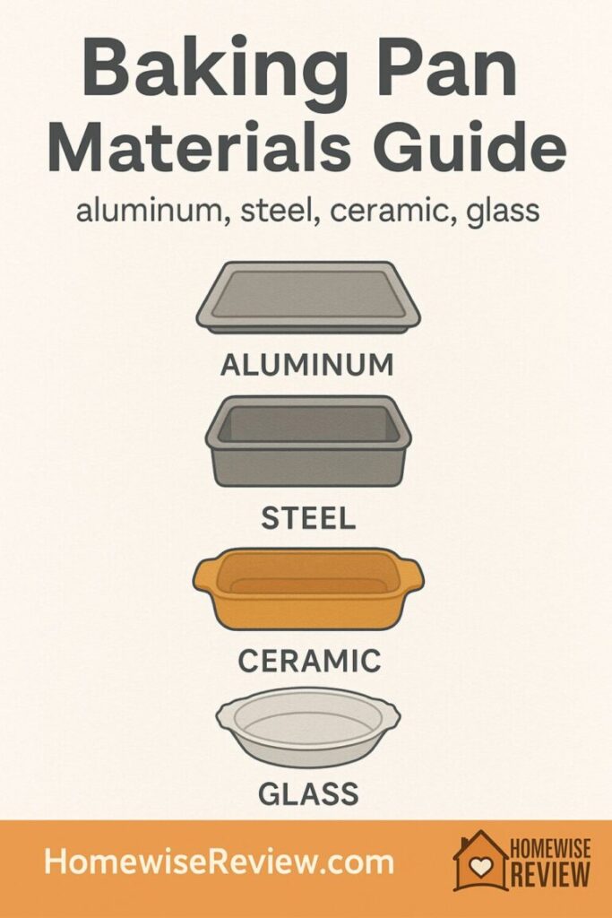 Baking Pan Materials Guide: Aluminum, Steel, Ceramic, Glass