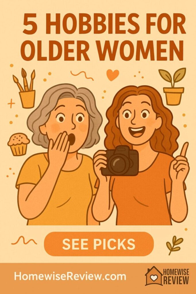 5 Hobbies for Older Women That Are Gentle, Fulfilling, and Easy to Start