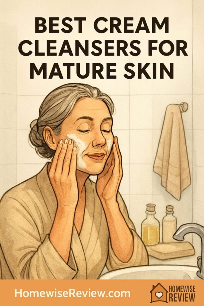 Cream Cleansers for Mature Skin That Actually Feel Good