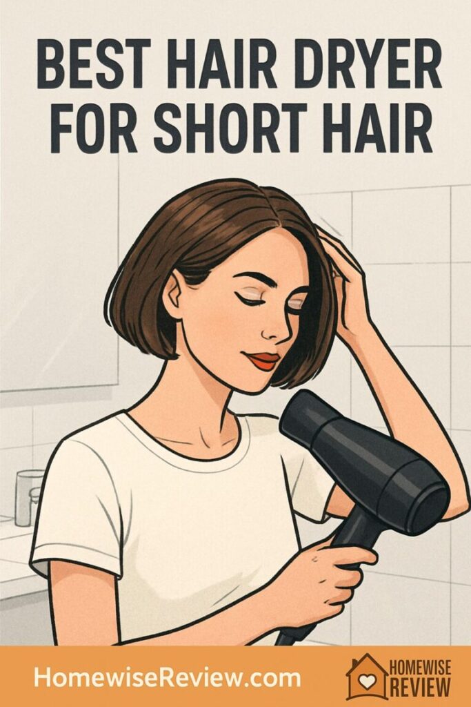 Hair Dryers for Short Hair That Deliver Fast, Polished Styles