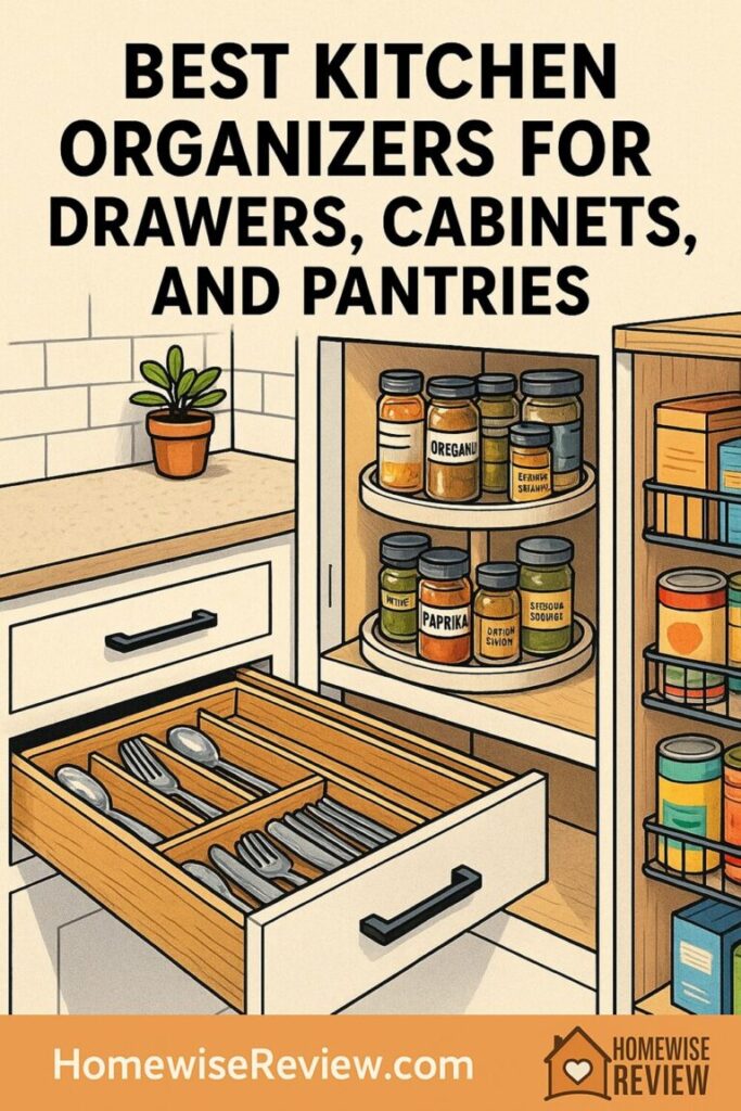 Top Kitchen Organizers for Drawers, Cabinets, and Pantries