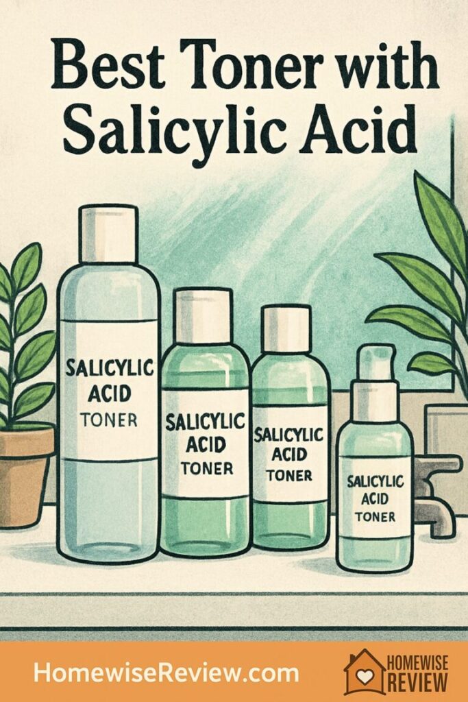 Best Toner With Salicylic Acid: Clearer Pores Without Wrecking Your ...