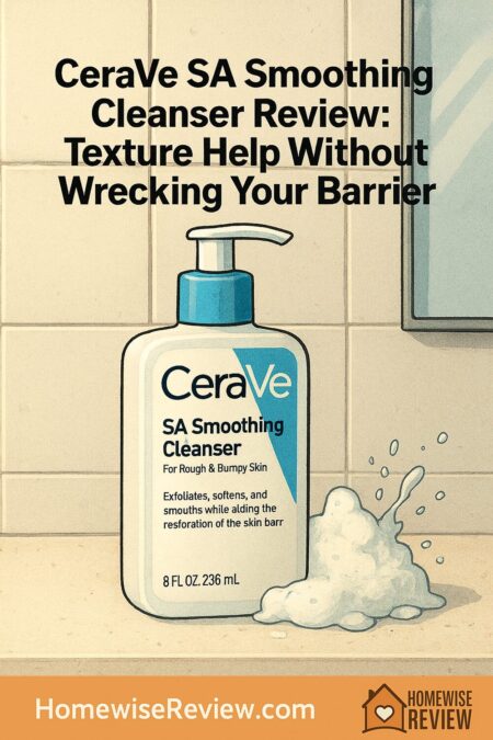 CeraVe SA Smoothing Cleanser Review: Texture Help Without Wrecking Your ...