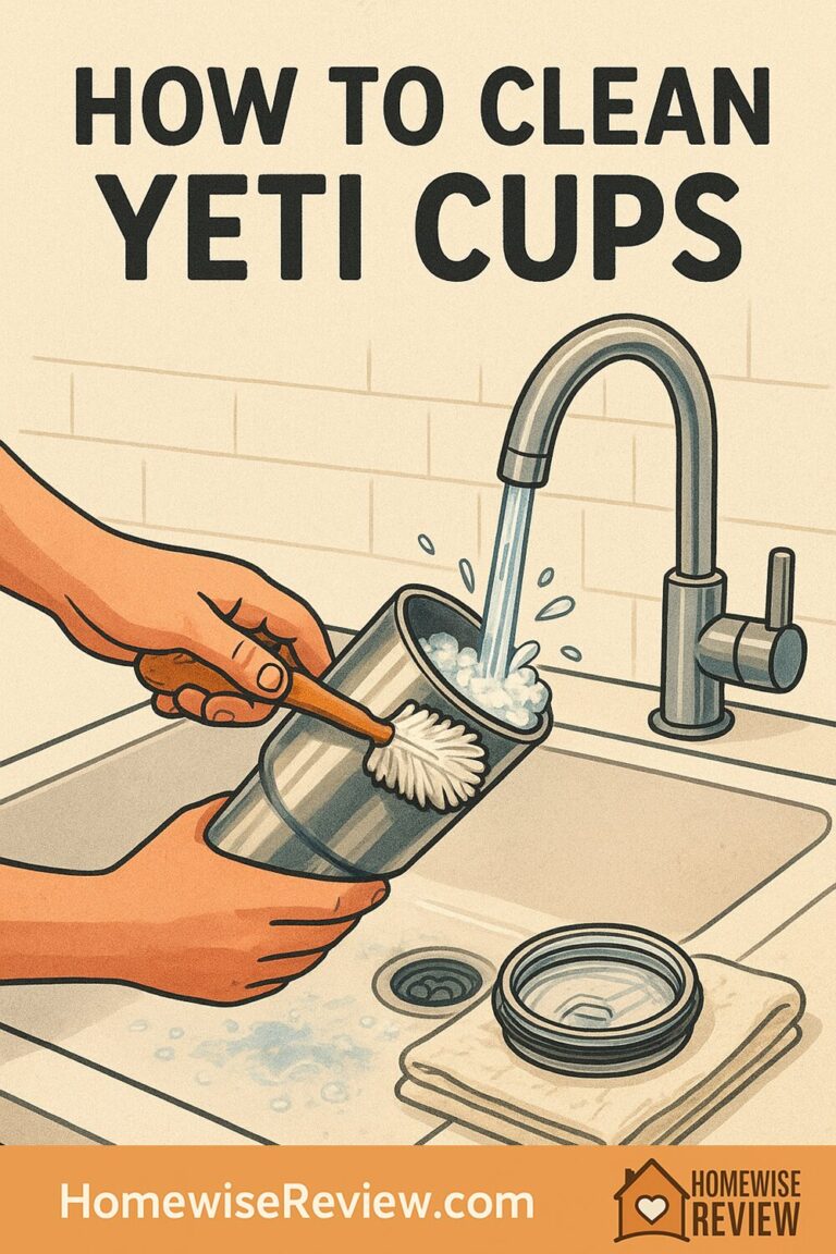 How to Clean Yeti Cups: Simple Steps That Actually Work