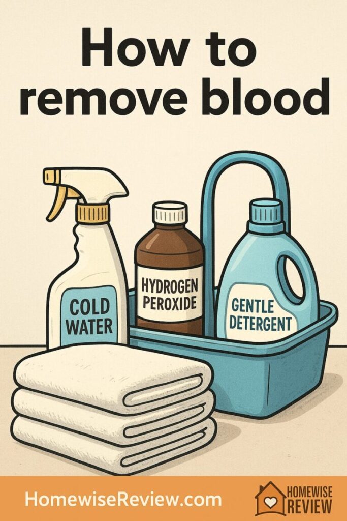 How to Remove Blood: Easy Steps for Clothes, Bedding, and More