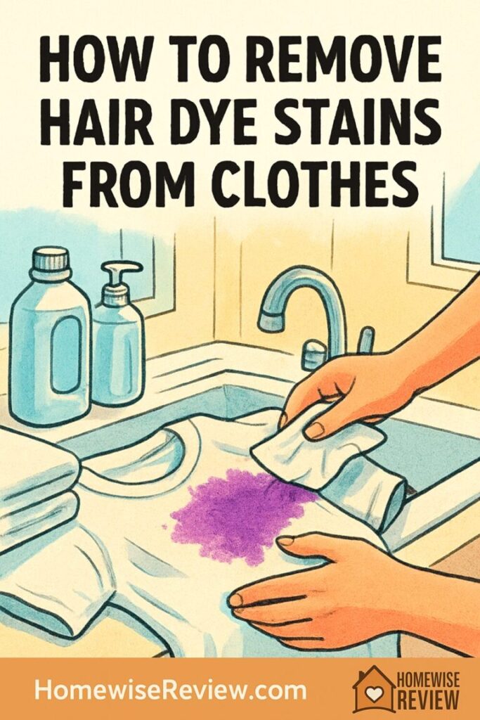 Cool How To Remove Hair Colour From Clothes Pictures