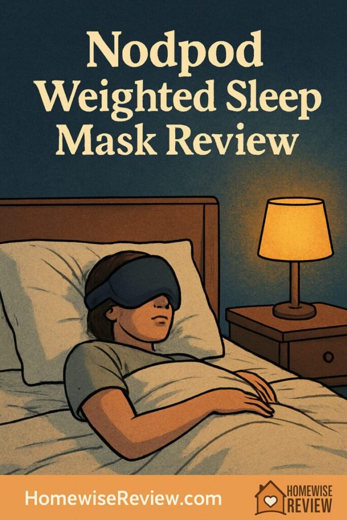 Nodpod Weighted Sleep Mask Review: Is This the Key to Deeper Sleep?