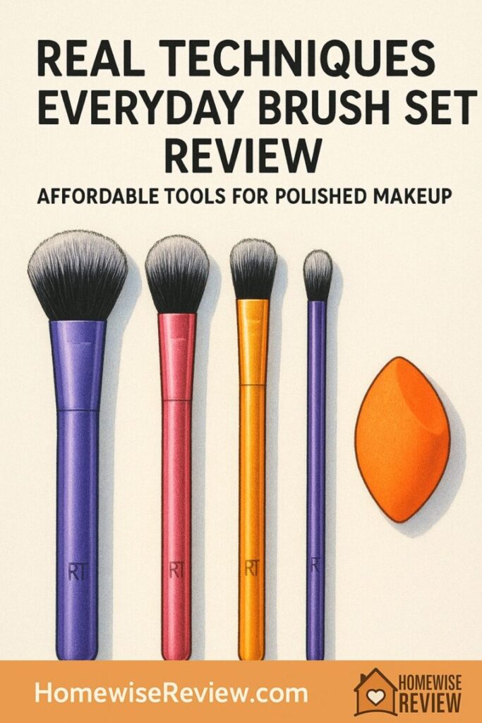 Real Techniques Everyday Brush Set Review: Affordable Tools for ...