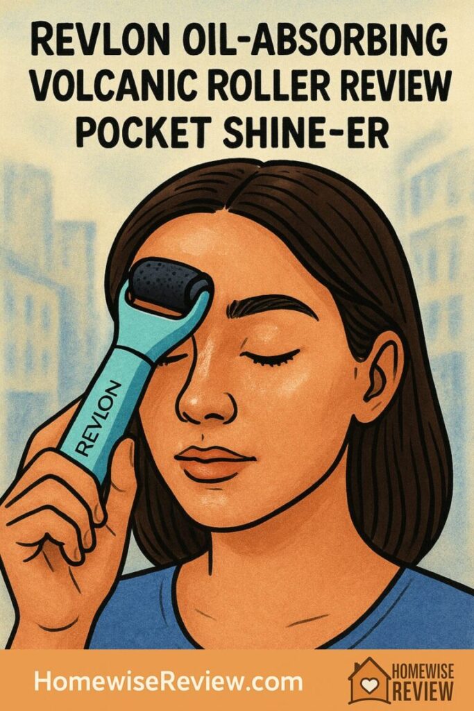Revlon Oil-Absorbing Volcanic Roller Review: Pocket Shine-Erase for ...