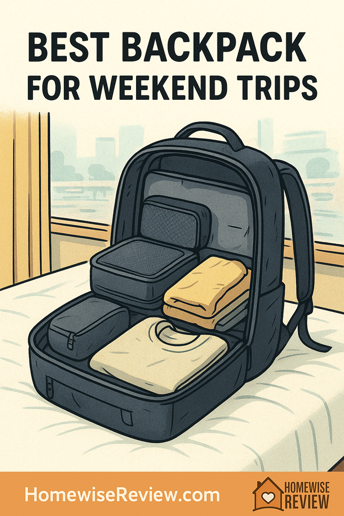 Best Backpack for Weekend Trips (Top Picks for 2 to 4 Days)