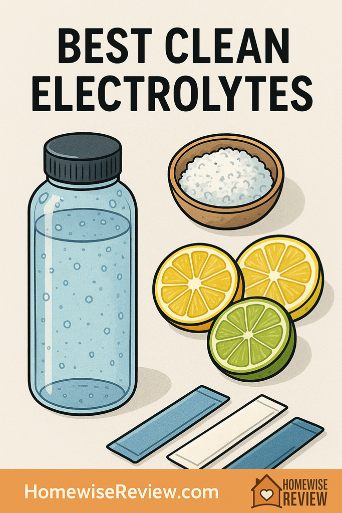 Best Clean Electrolytes (2026): 5 Mixes and Tablets With Simple Ingredients