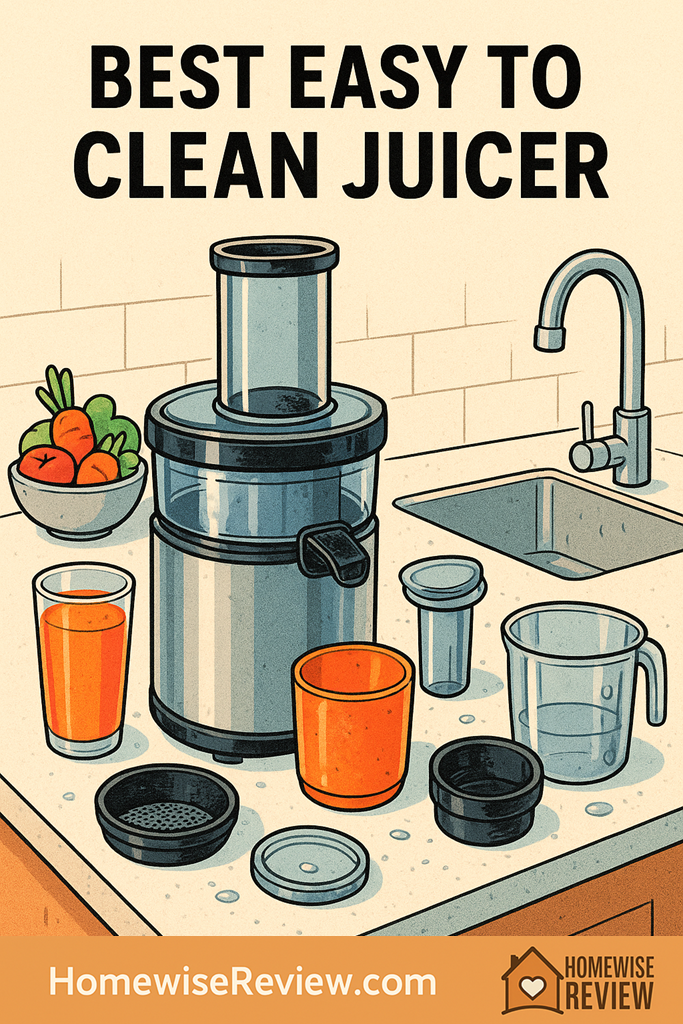 Best Easy to Clean Juicer: 5 Top Picks With Minimal Scrubbing