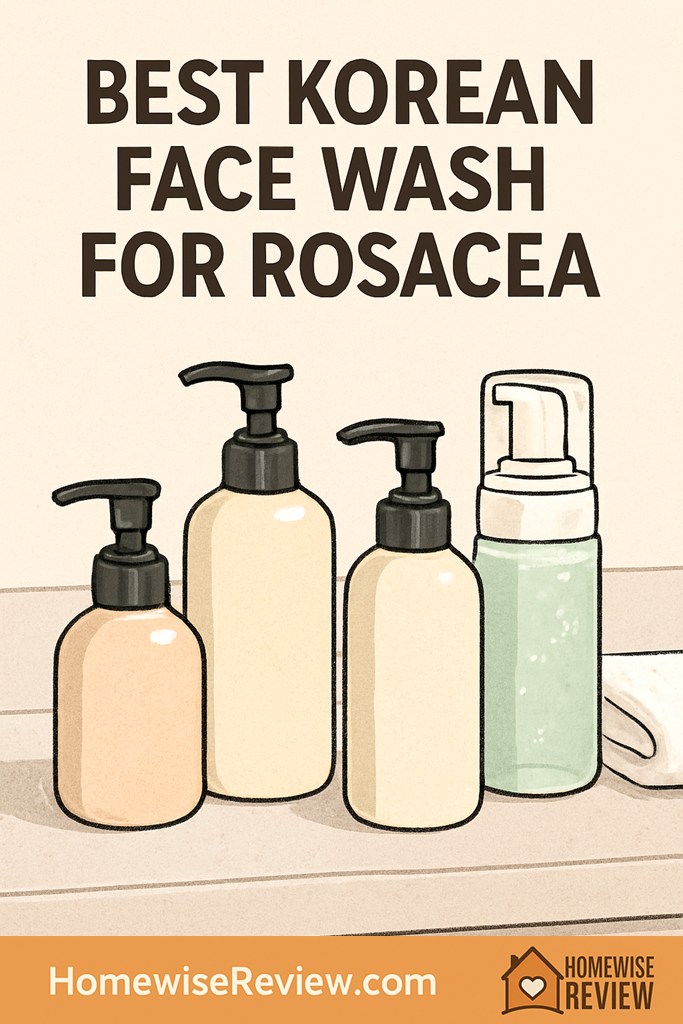 Korean Face Washes for Rosacea That Won’t Sting