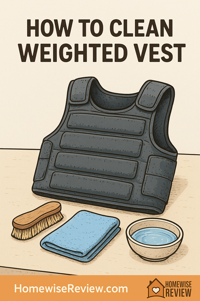 How to Clean a Weighted Vest (Without Ruining the Fabric or the Weights)
