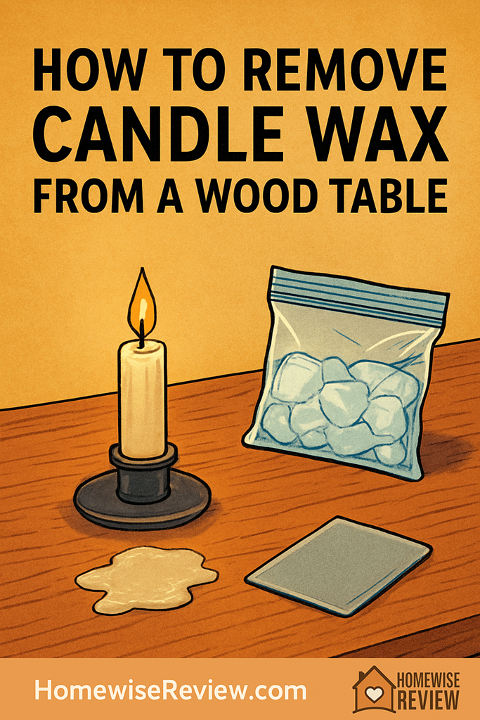 How To Take Wax Off Table