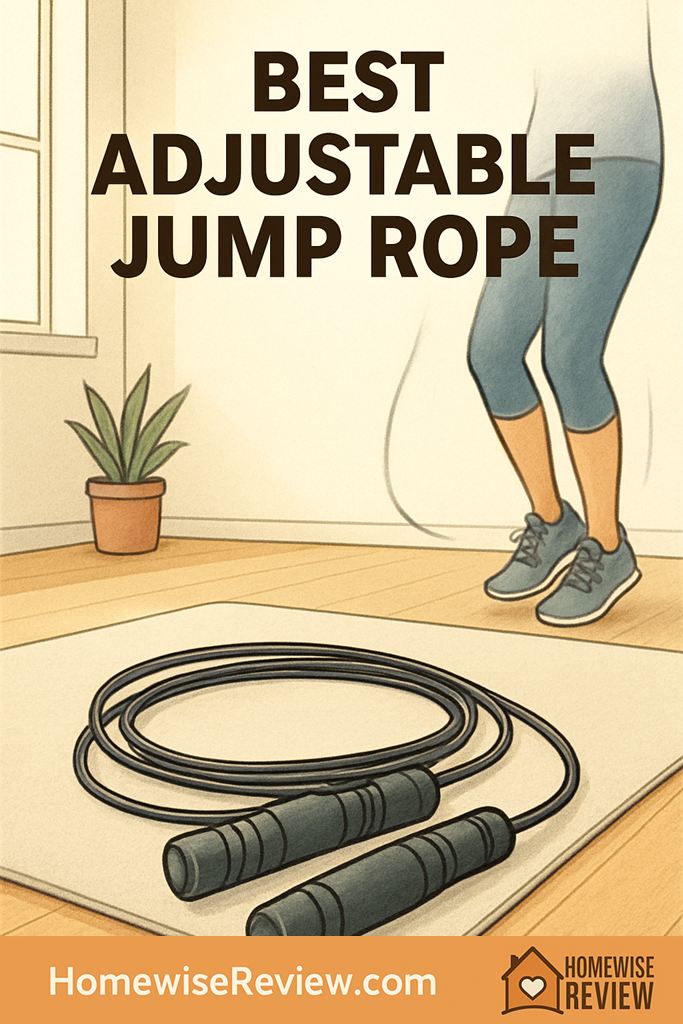 Best Adjustable Jump Rope (Top Picks for Smooth, Fast, Tangle-Free Cardio)