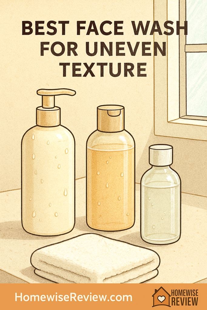 Best Face Wash for Uneven Texture: Top Cleansers for Smoother Skin