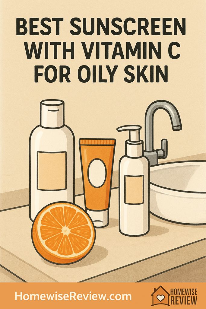 Sunscreens with Vitamin C for Oily Skin That Brighten Without Grease