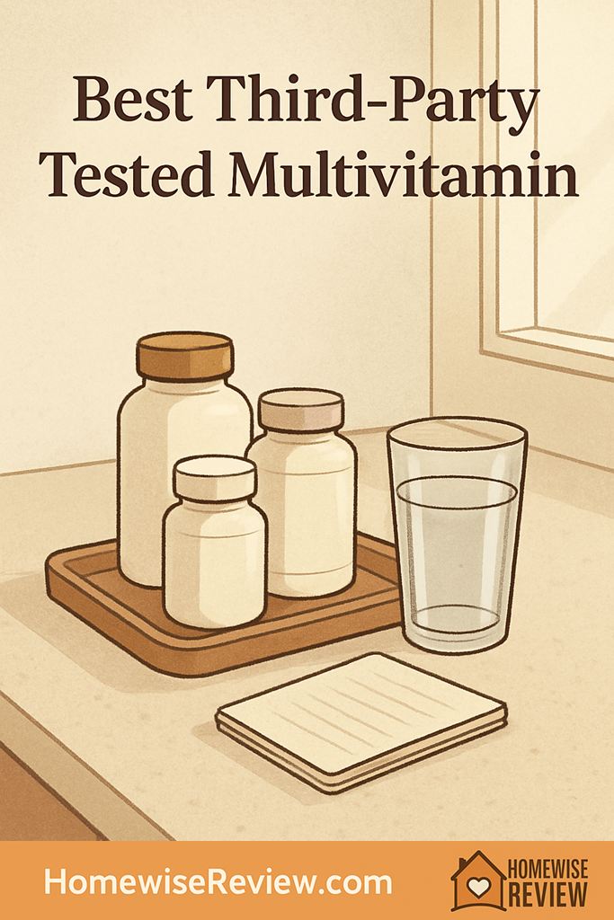 Best Third-Party Tested Multivitamin: 5 Trustworthy Picks You Can Verify
